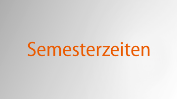 Semesterzeiten - TH Köln